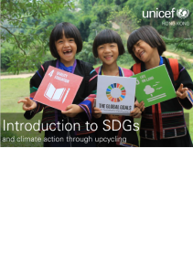 SDGs learning activity guide: Climate action through upcycling-Product ...