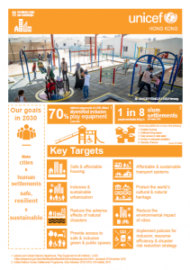 SDG Goal 11: Sustainable Cities and Communities-Product - 教育資源網 | 聯合國兒童 ...